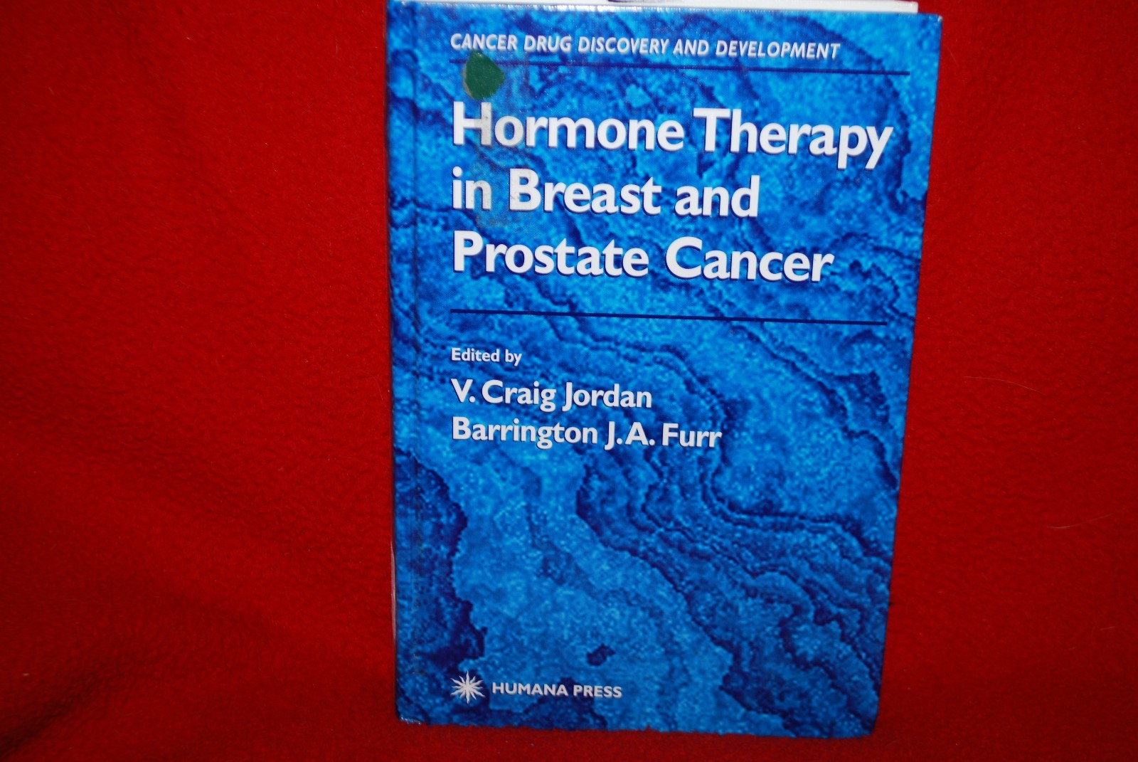 Hormone Therapy In Breast And Prostate Cancer Jordan Furr Hardcover ...