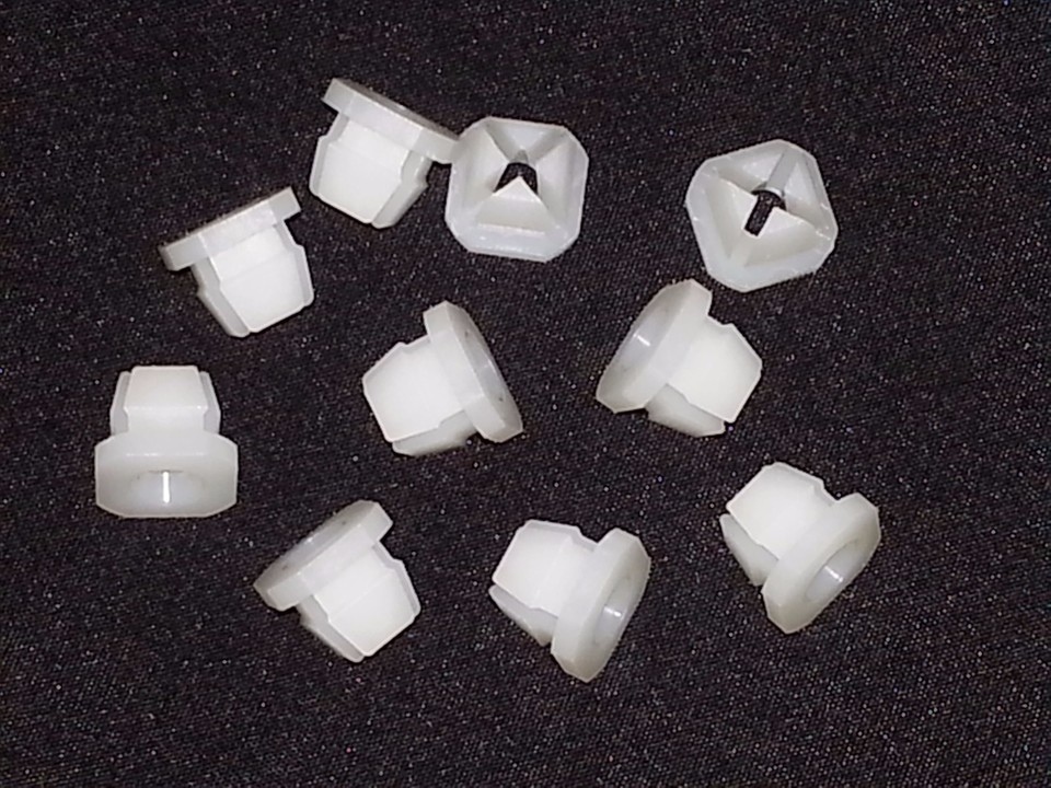 1962-1990 GM Dash And Headlight Bezel Trim Moulding Screw Nylon Nuts ...