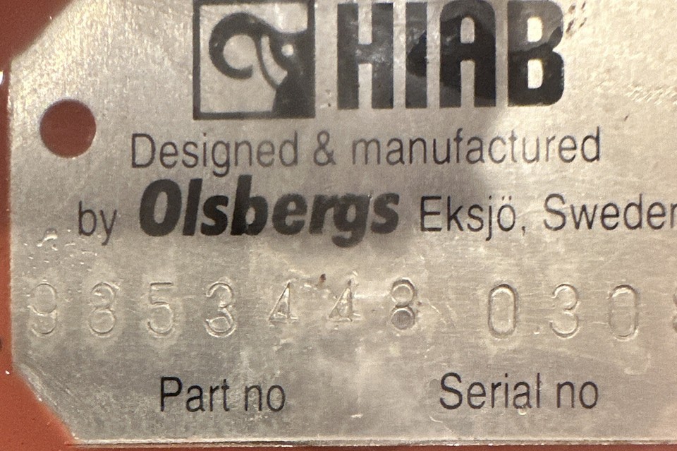 Hiab Olsbergs Crane Remote Controller Receiver | eBay