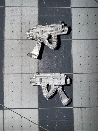 Rare Metal Warhammer 40k Attack Bike 2x Mounted Heavy Bolter Space Marine | eBay