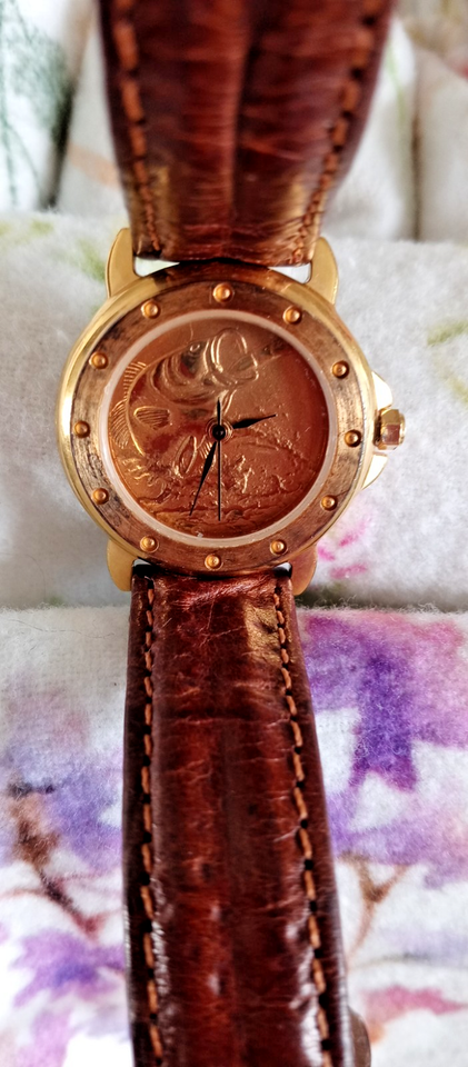 Rare Bon Ton Men's Watch Bass Fishing Relief | eBay