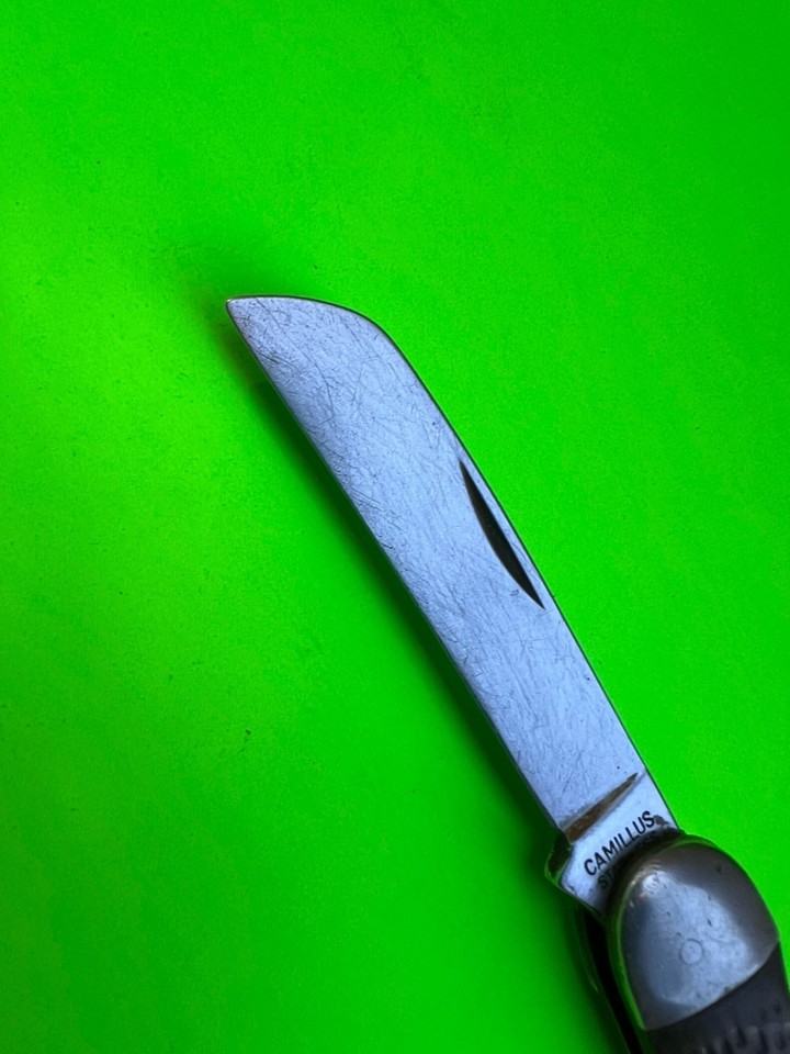 Vintage CAMILLUS Marlin Spike Knife - Blade No Sharp Edge - Looks Good ...