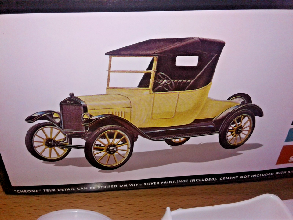 1925 FORD MODEL T COMPLETE STOCK MODEL KIT INCLUDES BODY,CHASSIS,WHEELS ...