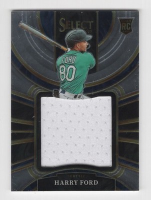 2023 SELECT BASEBALL ROOKIE JUMBO SWATCH HARRY FORD SEATTLE MARINERS ...