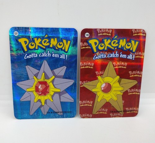 Vintage Pokémon Vending Machine Holo Prism Sticker Card Staryu ...