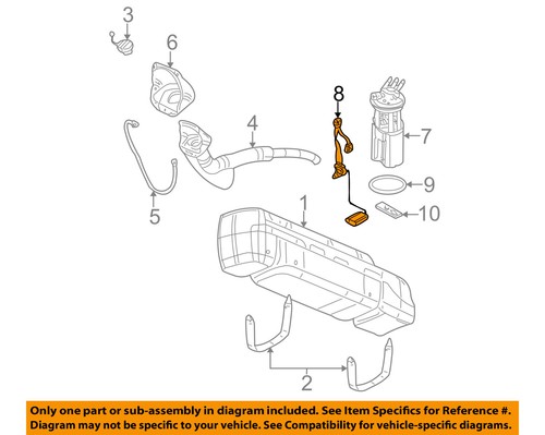 GM OEM-Fuel Gauge Tank Float Level Sending Unit 19207717 | eBay