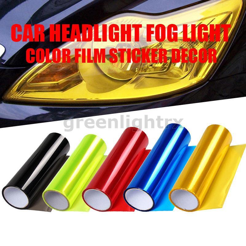 Car Headlight Taillight Fog Light Sticker Tint Protector Film Vinyl ...