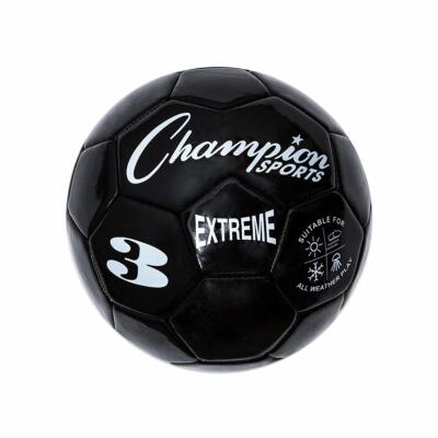 Champion Sports Extreme Soft Touch Butyl Bladder Soccer Ball, Size 3 ...
