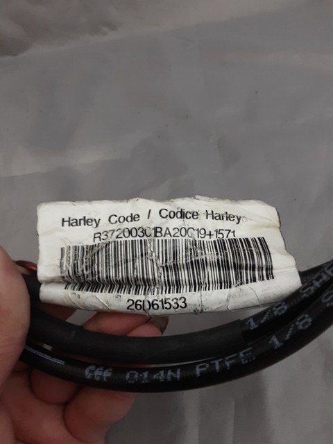 OEM Harley Davidson Touring Model A082448 GB16897 Brake Line for sale ...
