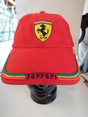 Ferrari Original Cap With Serial Numbers / Italian Flag Colors RARE B9 ...