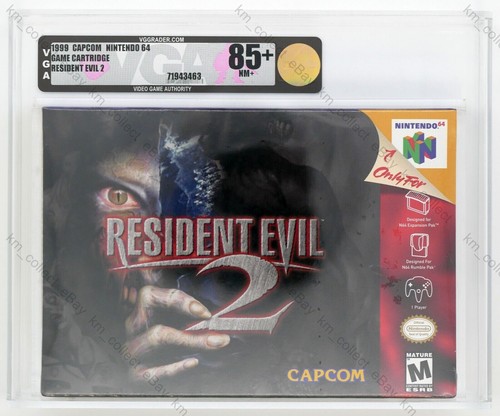 Resident Evil 2 | Nintendo 64 N64 | NEW SEALED GRADED VGA 85+ GOLD | eBay