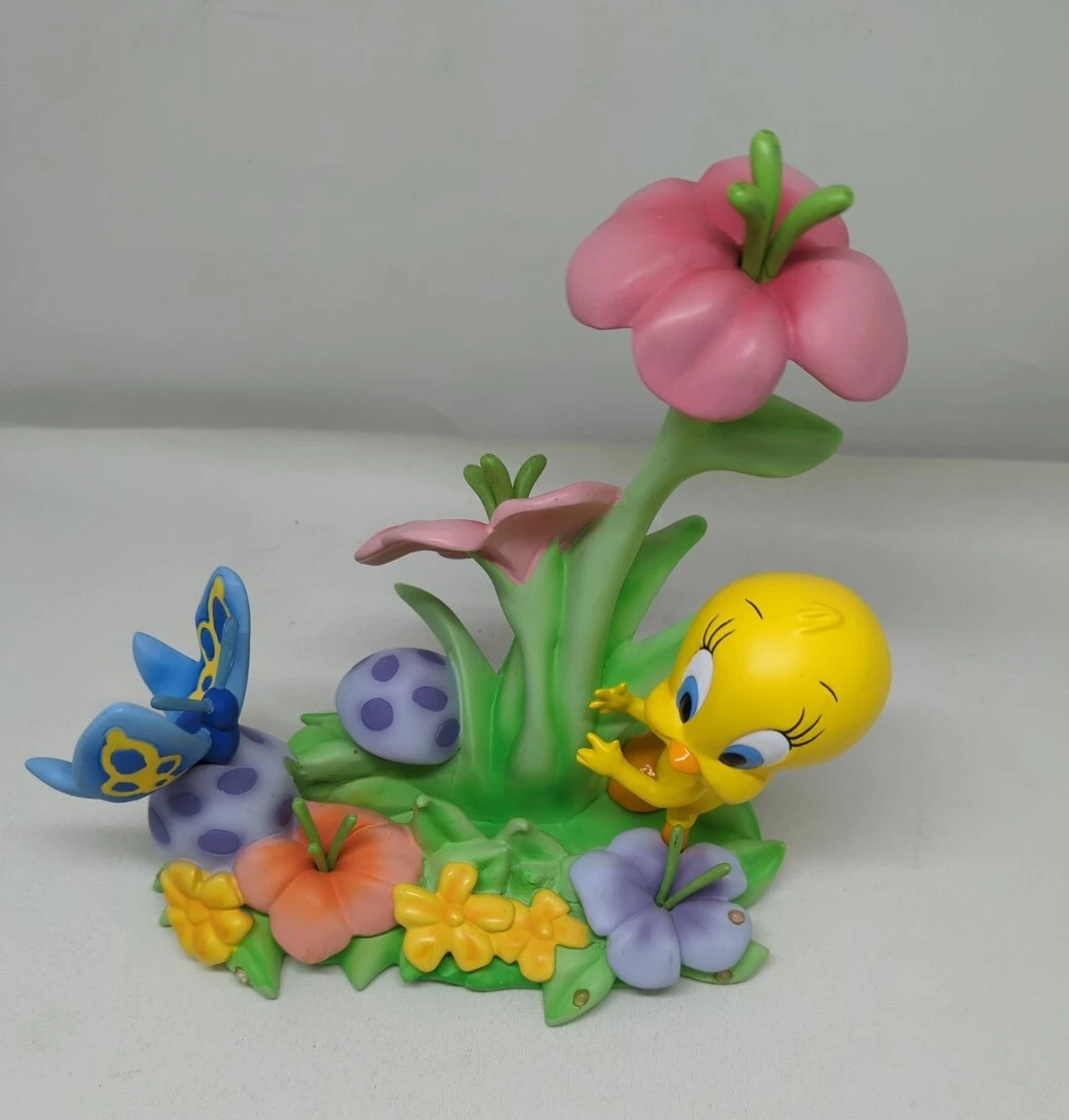 Tweety Bird Holding A Flower