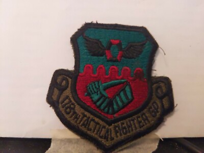 USAF 178TH Tactical Fighter Group Patch 3 x 3 inches # 1 | eBay