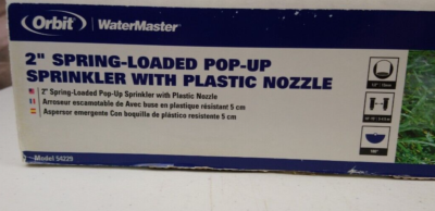 Orbit Watermaster 12inch Spring Loaded Popup Sprinkler