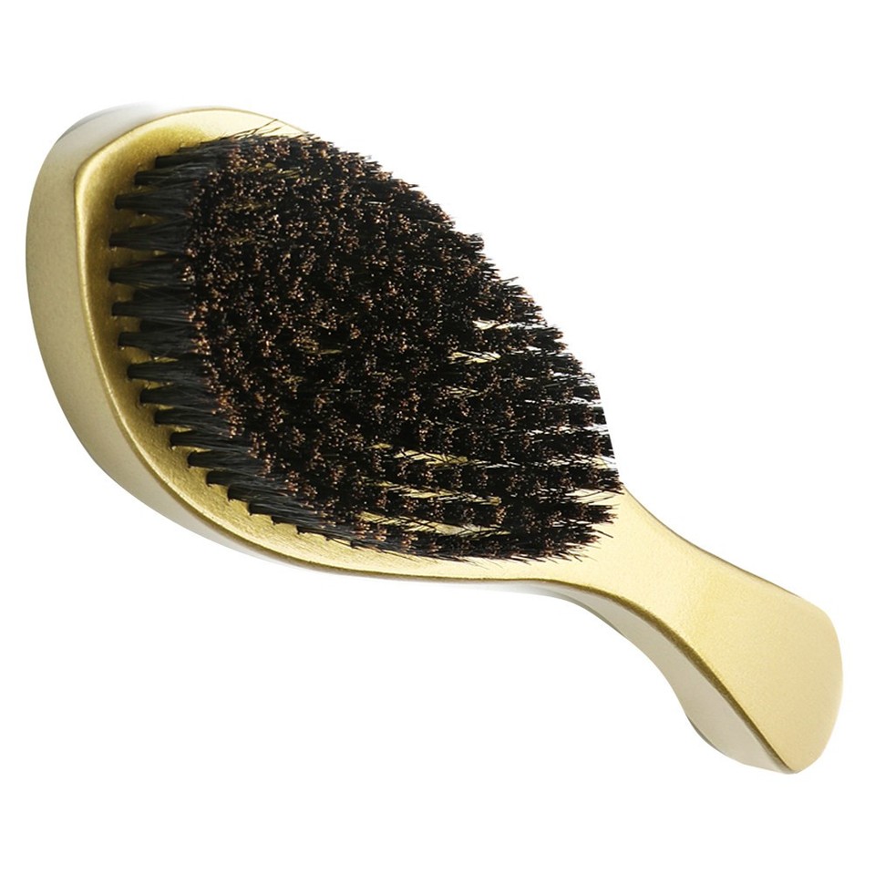 1PC Long Wooden Handle Beard Brush Bristle Beard Cleaning Brush Beard ...