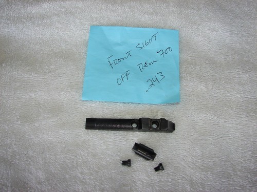 Early Remington Model 700 742 760 7400 7600 Front Sight W/ Ramp and ...