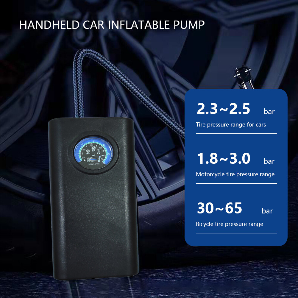 Electric Air Compressor High Precision Mini Tire Pump for Motorbike ...