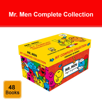 Mr. Men Complete Collection 48 Books Box Set by Roger Hargreaves NEW ...