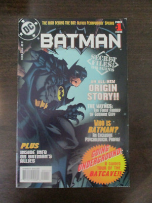 BATMAN SECRET FILES AND ORIGINS #1 OCTOBER 1997 DC COMICS NM NEAR MINT ...