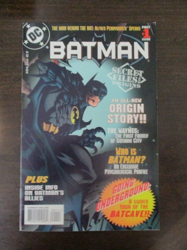 BATMAN SECRET FILES AND ORIGINS #1 OCTOBER 1997 DC COMICS NM NEAR MINT ...