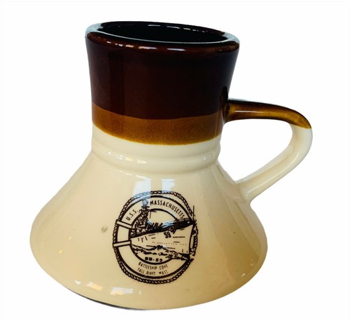 USS Massachusetts Battleship Cove Coffee Mug Cup Fall River military ...