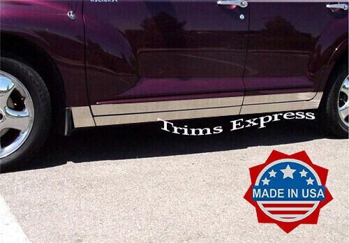 fit: 2000-2009 Chrysler PT Cruiser 4Dr Rocker Panel Trim Cover Sticker ...