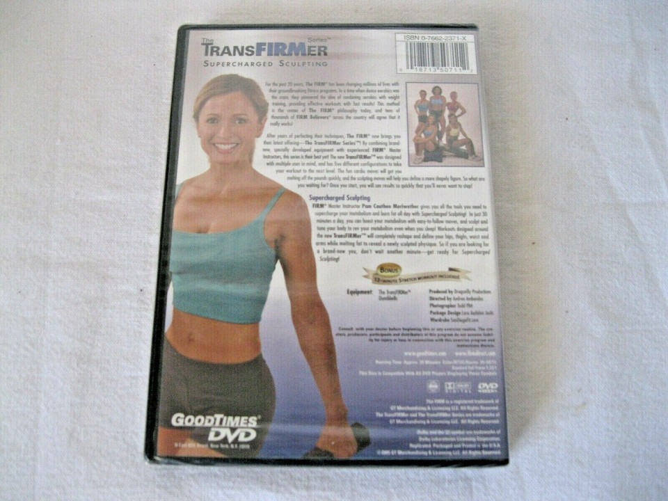 The FIRM ~Supercharged Sculpting WORKOUT VIDEO DVD Pam Cauthen ...