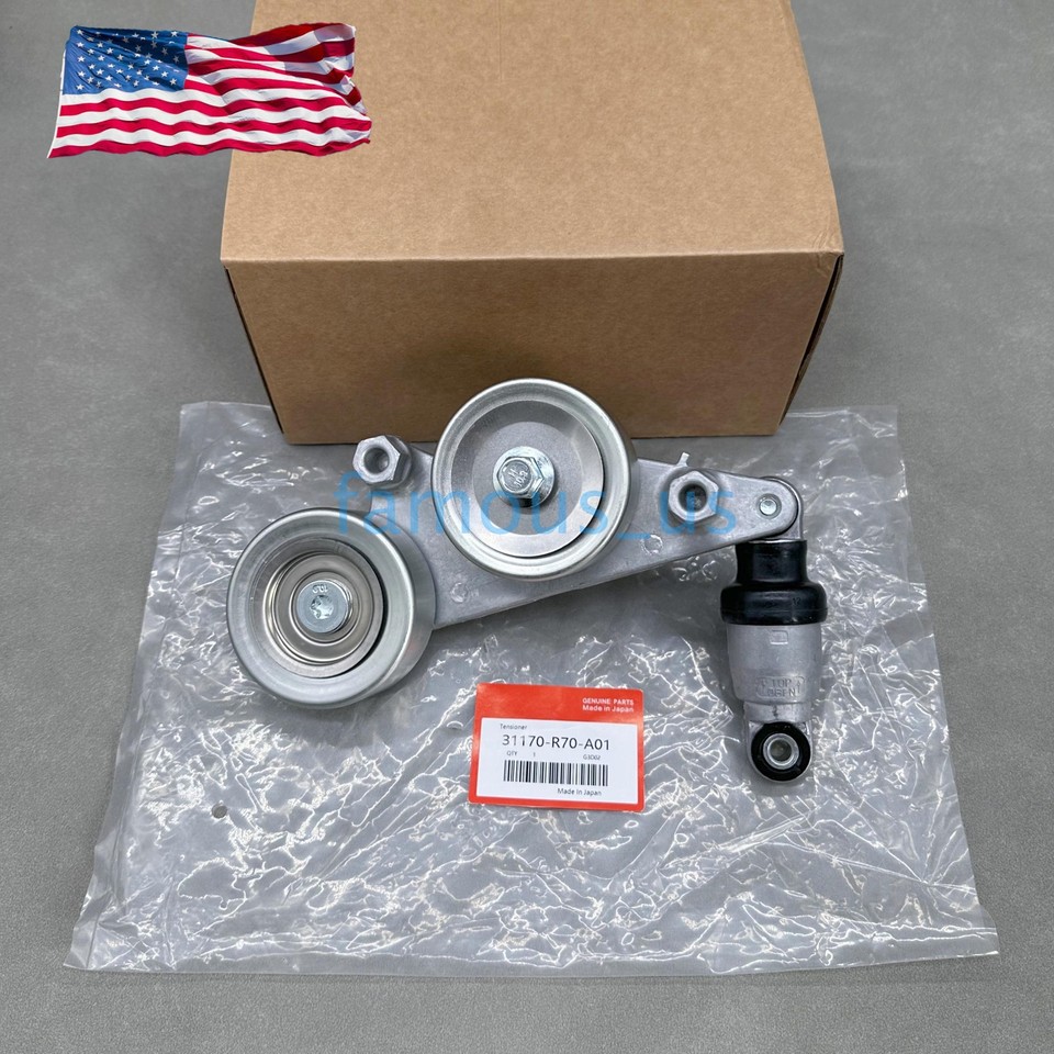 New Serpentine Drive Belt Tensioner For 05-12 Honda Pilot Accord 31170 ...