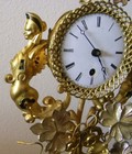 ANTIQUE "BREGUET" MUSEUM 18th C.TABLE CLOCK WITH BELL GILDING BRONZE ...