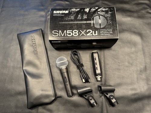Shure SM58 X2ud Microphone with USB Adapter Used Excellent | eBay