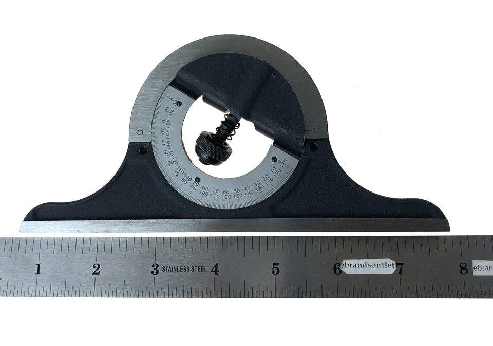 Protractor Head for Starrett Combination Squares Fits 12"18"24" See ...