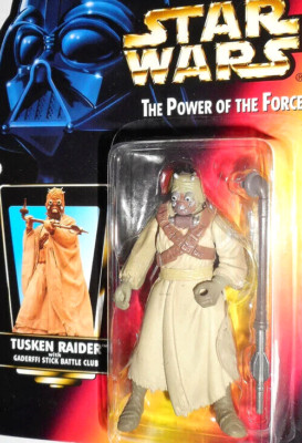STAR WARS Power of the Force 1996 TUSKEN RAIDER 00 red card potf ...