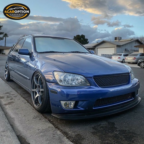 Fits 01-05 Lexus IS300 MDA Style Front Bumper Lip Spoiler Splitter PU ...