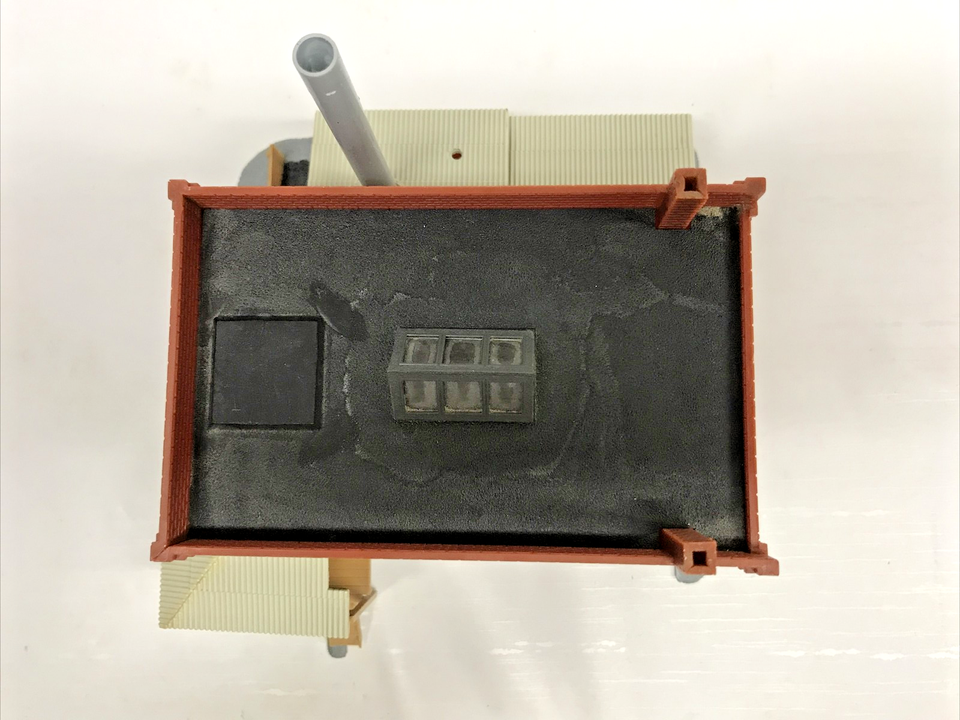 Pola HO Scale Brick 2 Story Warehouse Small Factory Building. | eBay