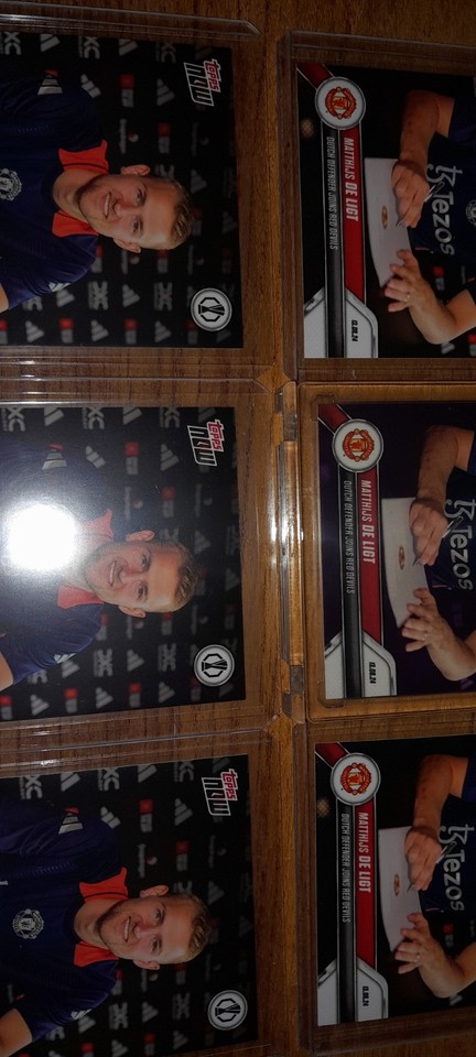 Topps Now 2024/25 de Ligt Manchester United purple /99 + 5 base | eBay