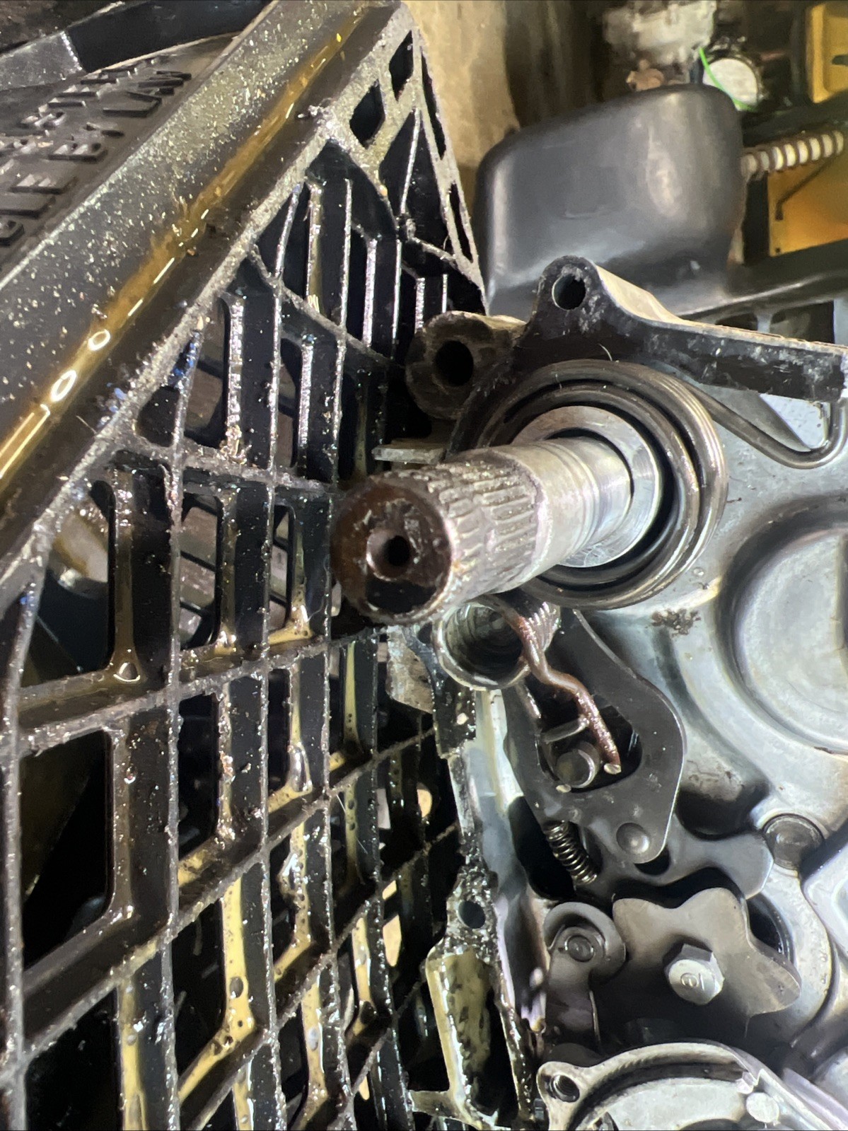 1992 honda xr100 lower engine cases bottom end crank gears clutch xr ...