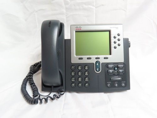 CISCO 7962 SERIES CP-7962G UNIFIED VoIP IP BUSINESS PHONE & STAND ...