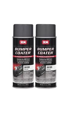 SEM 39193 Flexible Bumper Coater Dark Gray Restoration 12 oz. Aerosol ...