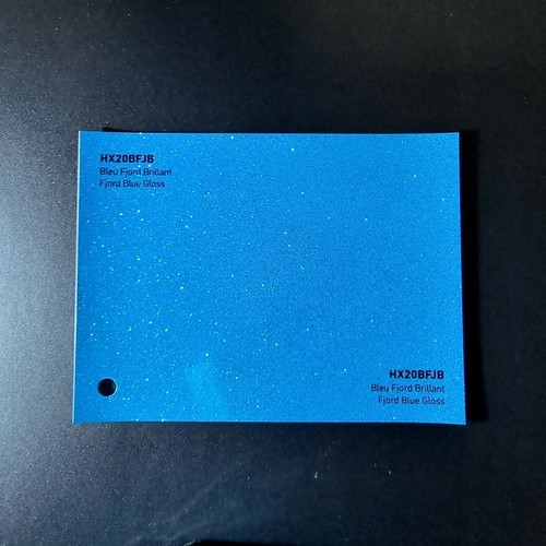 HEXIS SKINTAC HX20000 FJORD BLUE GLOSS FILM CAST PELLICOLA CAR WRAPPING ...