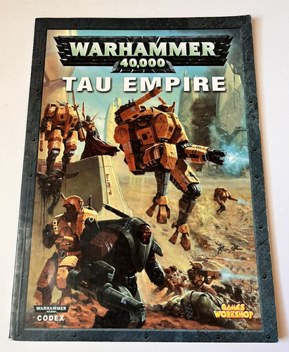 Warhammer 40K 40,000 Codex Tau Empire by Games Workshop RPG War Game ...