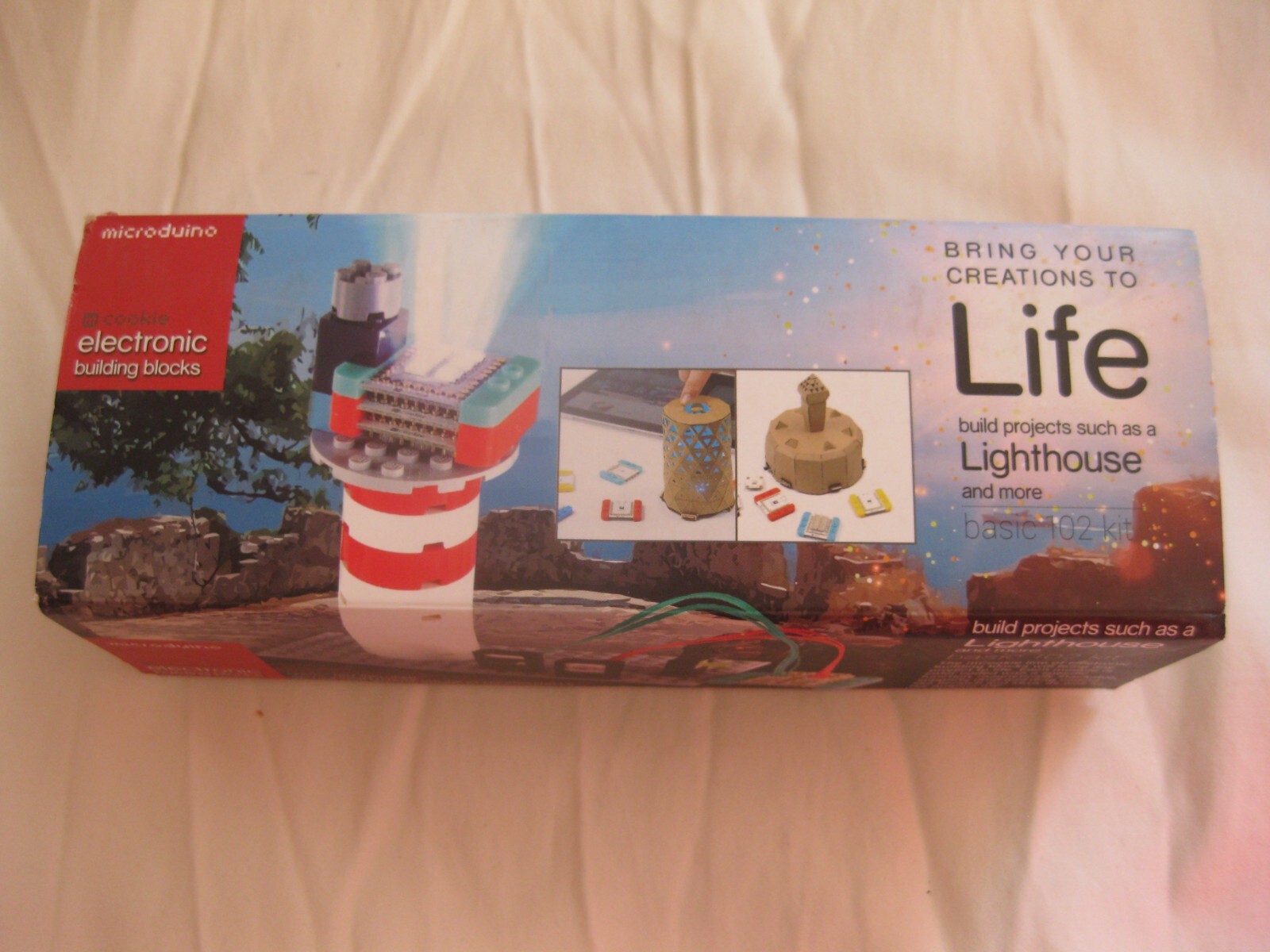 New! Microduino Mcookie Lighthouse Basic 102 Kit Electronic Building ...