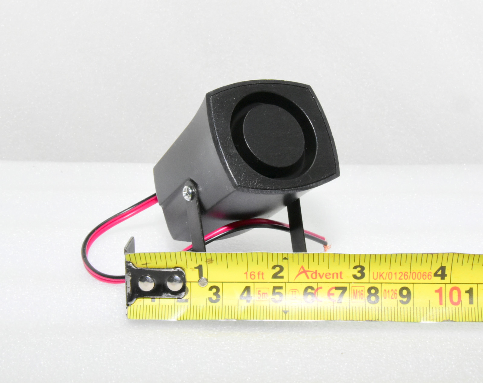 12V Reversing Sounder Piezo alarm siren security signal with bracket ...