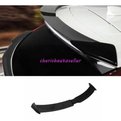 For Cadillac XT4 19-2023 Black Roof Tail Trunk Spoiler Lip Wing Flap ...