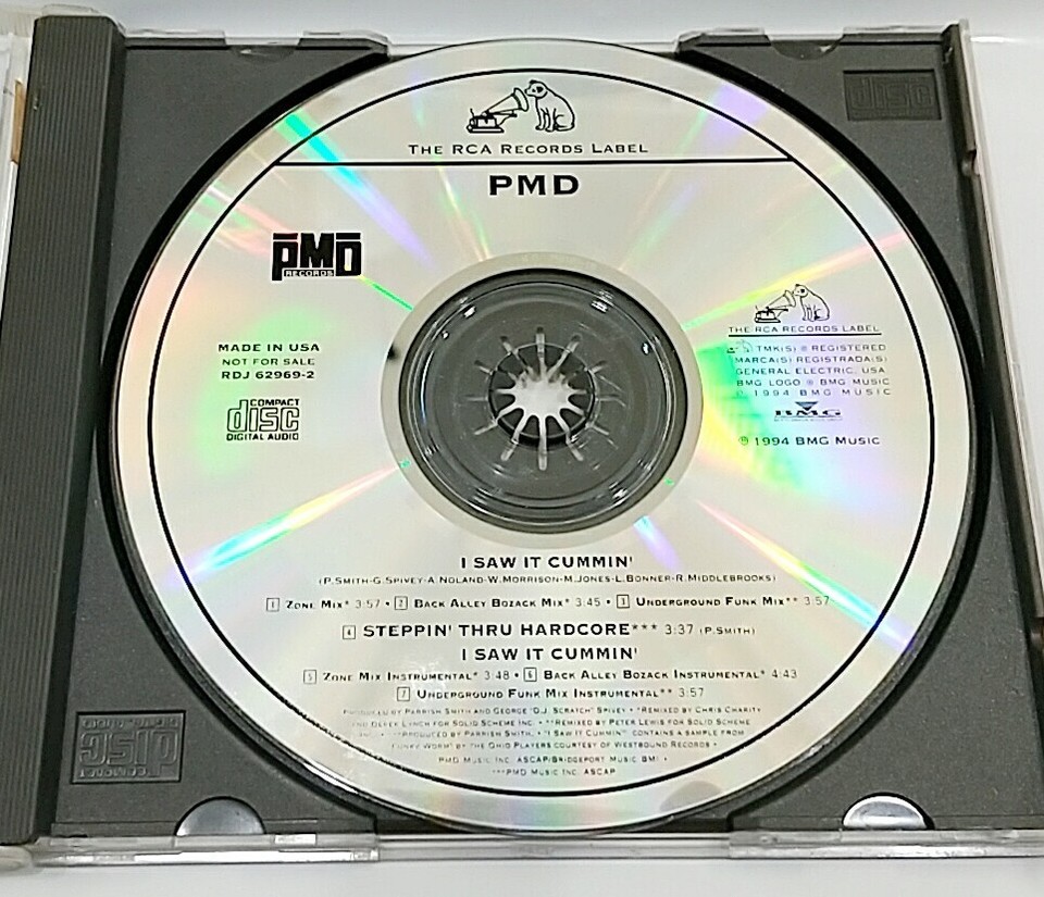 (CD) PMD – I Saw It Cummin' , Promo, RDJ 62969-2, Single, Near Mint ...