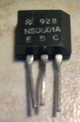 National NSDU01A NPN Power Transistor - NOS | eBay