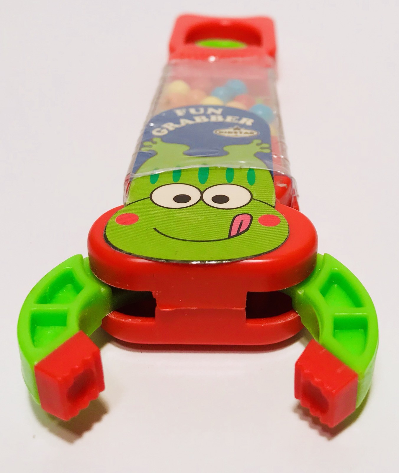 Vintage 1999 Kidsmania FROG FUN GRABBER Candy Container bubble gum ...