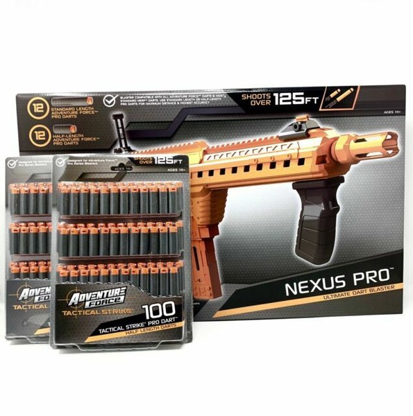 Adventure Force 6100 Tactical Strike Pro Ultimate Dart Blaster - Orange ...