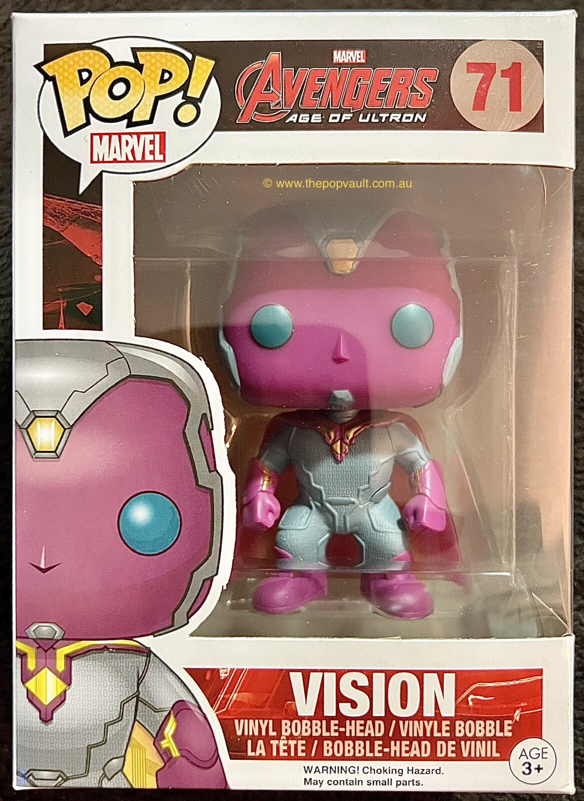 Funko Pop Vision 71 Avengers Age of Ultron Marvel Figure 9 Cm Statue ...
