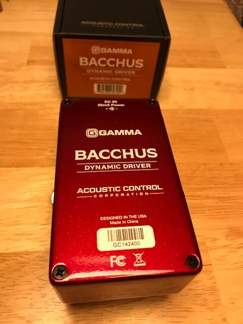 GAMMA BACCHUS Dynamic Driver Effects Pedal | eBay