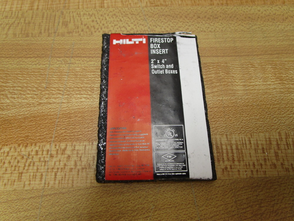 Hilti 3416772 Firestop Box Insert (Pack of 48) for sale online | eBay